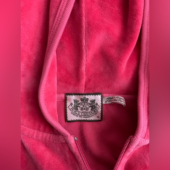 Juicy Couture | Tops | Vintage Early 200s Juicy Couture Zip Up | Poshmark